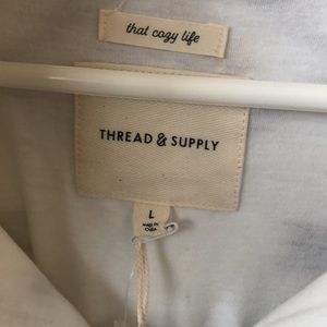 Thread & Supply | Tops | Nwt Thread And Supply 4 Zip Fleece | Poshmark